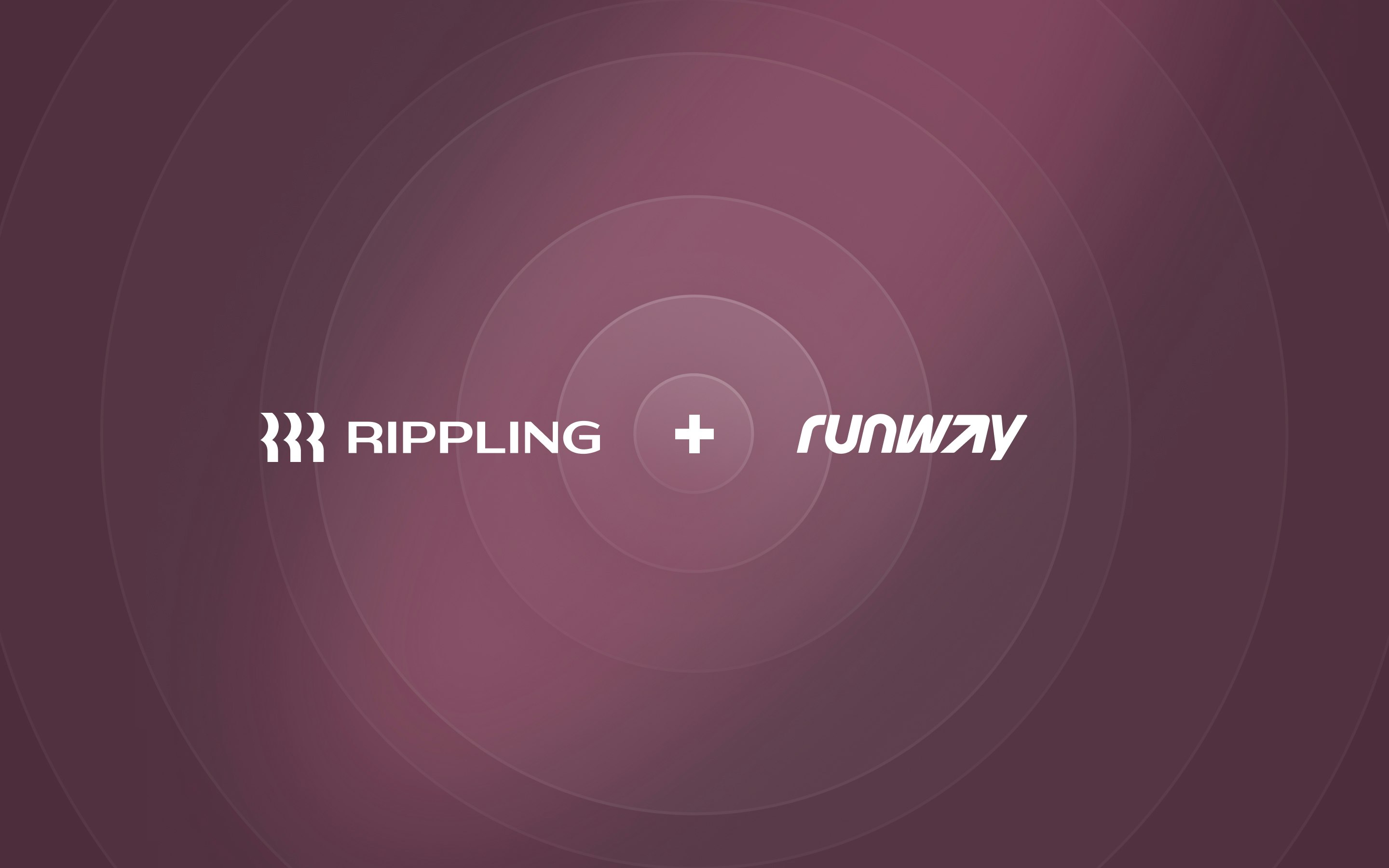 Introducing Runway + Rippling: Modern business planning takes flight
